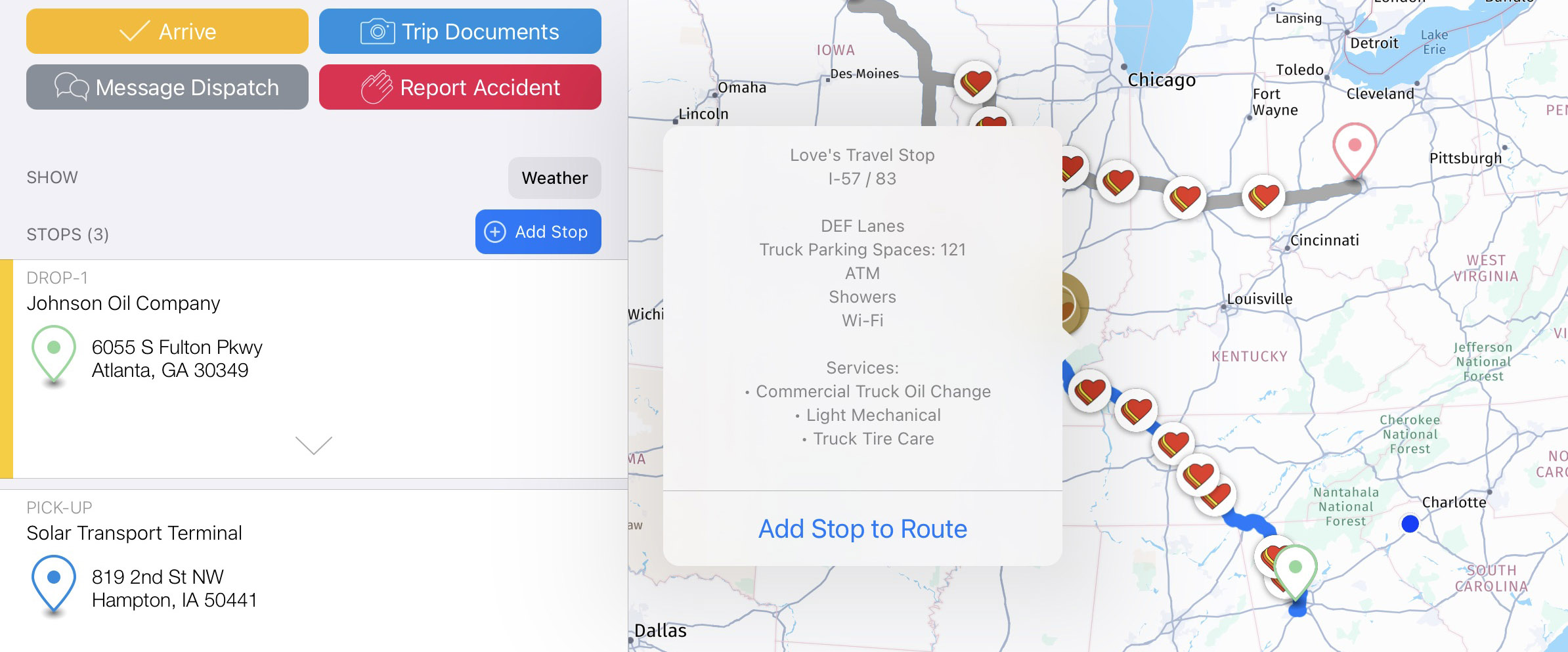 Effective Trip Planning: How to Reduce Fuel Spend and Combat Truck Parking with a Custom App - Eleos